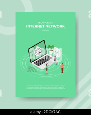 3D Isometric Flat Illustration of Earth Atmosphere Layers, Geography ...