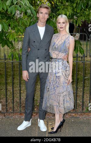 Poppy Delevingne and James Cook arriving for the Suicide Squad European ...