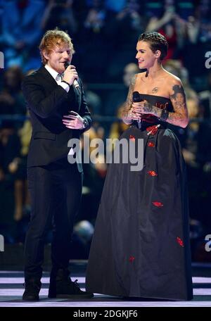 Ruby Rose during the 2015 MTV Europe Music Awards, at the Mediolanum ...