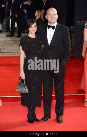 Pandora Colin and Rory Kinnear attending the World Premiere of Spectre ...