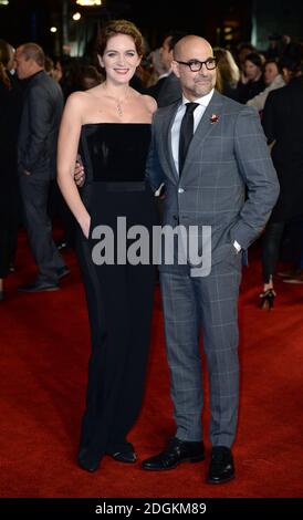 Stanley Tucci and Felicity Blunt attending the Devil Wears Prada 2 ...
