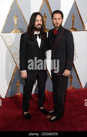 Alessandro Michele and Jared Leto attending The Fashion Awards 2016 at ...
