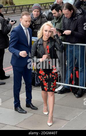 Jorgie Porter attends the Television and Radio Industries Club (Tric ...