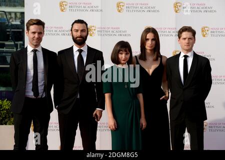 (L-R) Luke Norris, Aiden Turner, Ruby Bentall, Heida Reed and Kyle ...