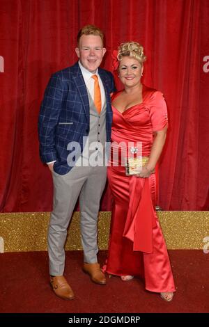 Lisa George attending the British Soap Awards 2016 at the Hackney ...