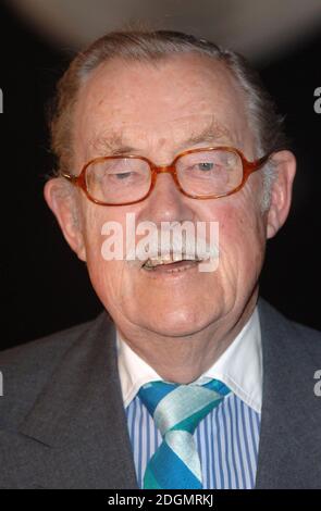 Alan Wicker arriving at the Tribute to Shirley Bassey, ITV Studios, the ...