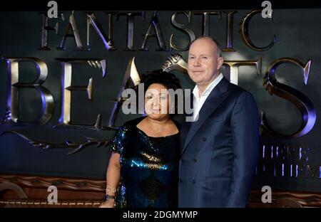 Director David Yates and wife Yvonne Walcott attending the Fantastic ...