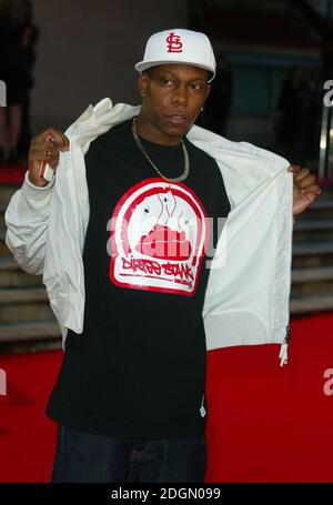 Dizzee Rascal arriving at The Brit Awards 2012, The O2 Arena, Greenwich ...