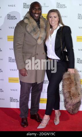 Sol Campbell and Fiona Barratt attending the Frost Summer Party ...