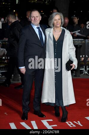 Robert Glenister attending the Live By Night Premiere at the BFI ...