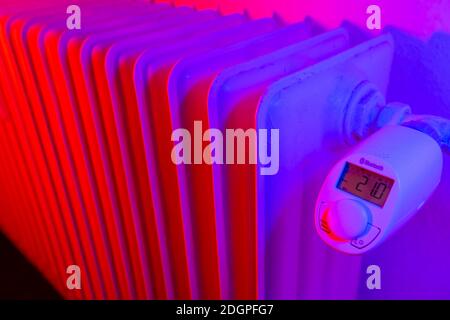 Smart Home application, control of heating, room temperature via ...