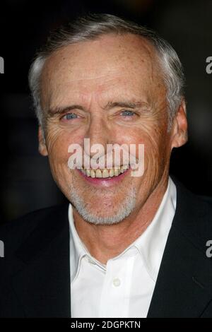 Dennis Hopper arriving at the premiere of Layer Cake, The Electric ...