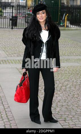 Nancy Dell'Olio arriving at the Woman's Own, Children of Courage 2004 ...