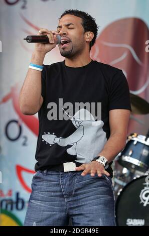 Craig David appearing at BRMB's Party in the Park, Cannon Hill Park ...