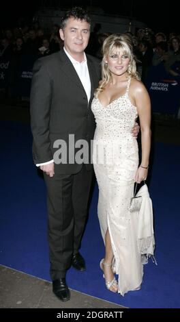 Shane Richie and his wife at The National TV Awards, the Royal Albert ...