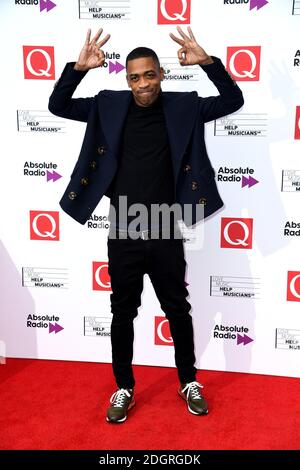 Wiley attending the Q Awards in association with Absolute Radio at the ...