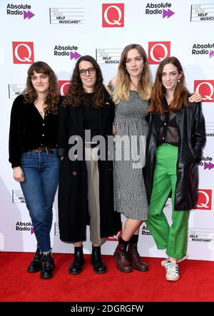 Juliette Jackson, Soph Nathann, Celia Archer and Fern Ford of The Big ...
