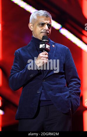 Mayor of London Sadiq Khan speaks at the Earthshot Prize Impact ...