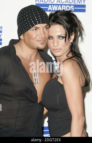 Jordan and Peter Andre arriving Stock Photo - Alamy