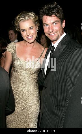 Rebecca Romijn and Jerry O'Connell arriving for the Ass Backwards ...