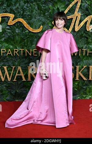 Kristin Scott Thomas attending The Fashion Awards 2021 at the Royal ...