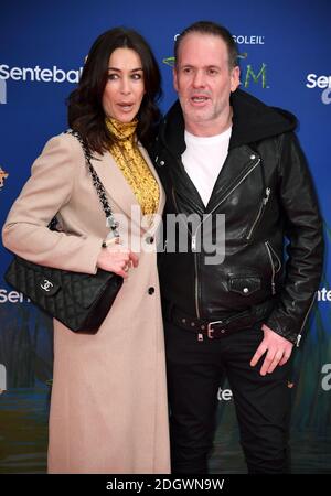 Chris Moyles and Tiffany Austin attending the Cirque Du Soleil Totem ...