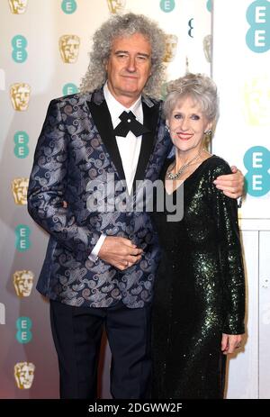 Brian May and Anita Dobson attend the UK Premiere of "Masters Of The ...
