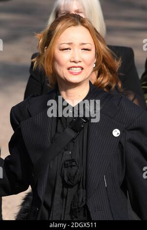 Mayumi Kai during the funeral and procession to honour the memory of ...