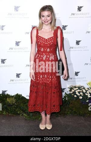 Georgia Toffolo attending the JW Marriott Grosvenor House London 90th ...