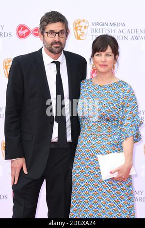 Louis Theroux and Nancy Strang attending the Virgin Media BAFTA TV ...