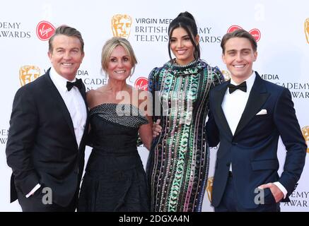 Bradley Walsh, Donna Derby, Barney Walsh and Stephanie Del Valle Diaz ...
