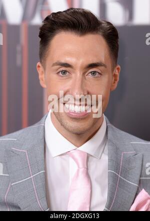 Ross Adams attending the British Soap Awards 2017 at The Lowry, Salford ...