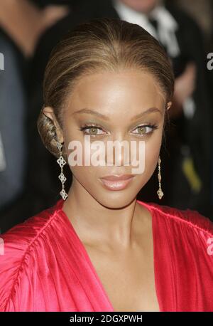 Tyra Banks attending the Vanity Fair Party Oscar Party, Los Angeles on ...