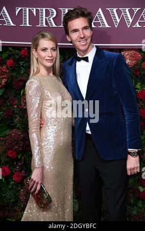 Poppy Delevingne and James Cook attending the 65th Evening Standard ...