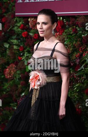 Hayley Atwell attending the 65th Evening Standard Theatre Awards held ...