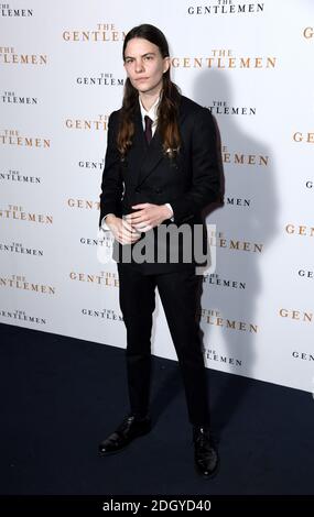 Eliot Sumner attending The Gentlemen Special Screening held at the ...