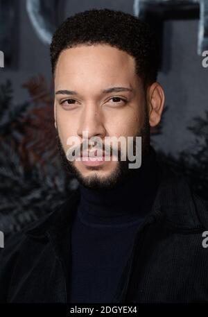 Royce Pierreson attending the world premiere of Netflix's The Witcher ...