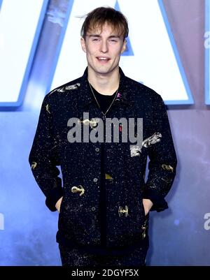 Sam Fender attending the Star Wars: THE RISE OF SKYWALKER. at the ...