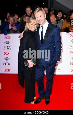 Karen Barber and Christopher Dean attending the Cirque Du Soleil Totem ...