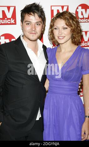 Emma Griffiths at the TV Quick & TV Choice Awards at The Dorchester in ...