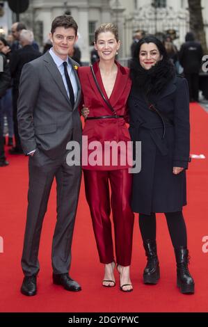 Rosamund Pike and Marjane Satrapi attending the UK Premiere of ...