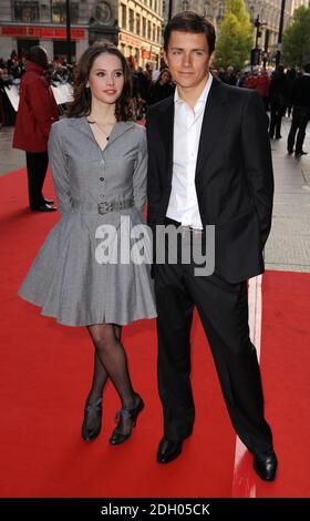 Felicity Jones and guest arriving at the World Premiere of Flashbacks ...