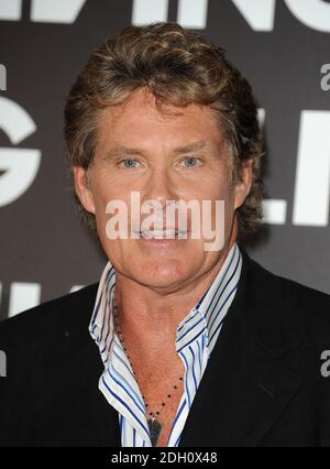 David Hasselhoff attending the Living TV Summer 2009 Schedule Launch at ...