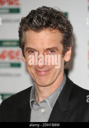 Peter Capaldi arriving for the Into Film Awards at Odeon Luxe ...