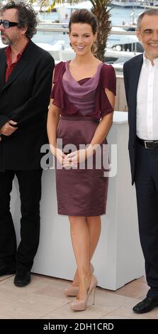Tim Burton and Kate Beckinsale, judges of the films competing for the ...