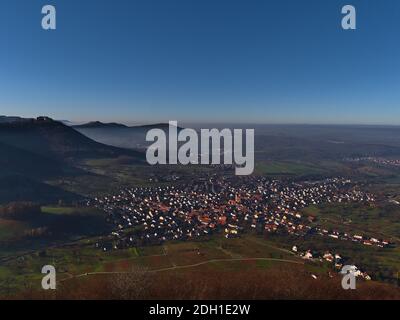 village Beuren at the swabian alb Stock Photo - Alamy