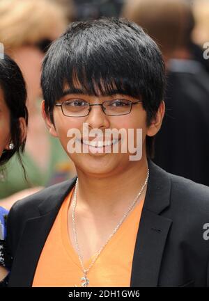 Junior Apprentice winner Arjun Rajyagor at the Toy Story 3D UK Premiere ...
