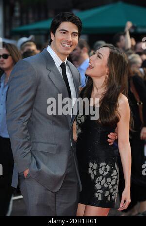Brandon Routh and girlfriend arrives at the Scott Pilgrim VS The World ...