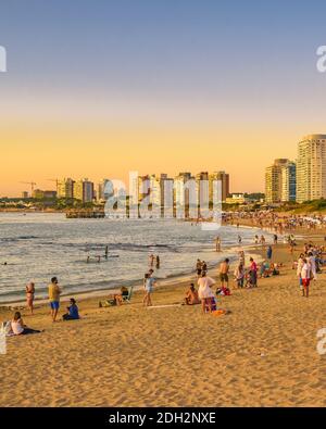 Mansa Beach, Punta del Este, Uruguay Stock Photo - Alamy