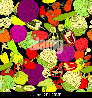 Pattern carrot style hand draw Stock Vector Image & Art - Alamy